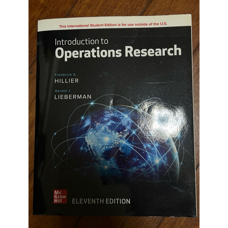 Introduction to operations research 作業研究外文書 | 蝦皮購物