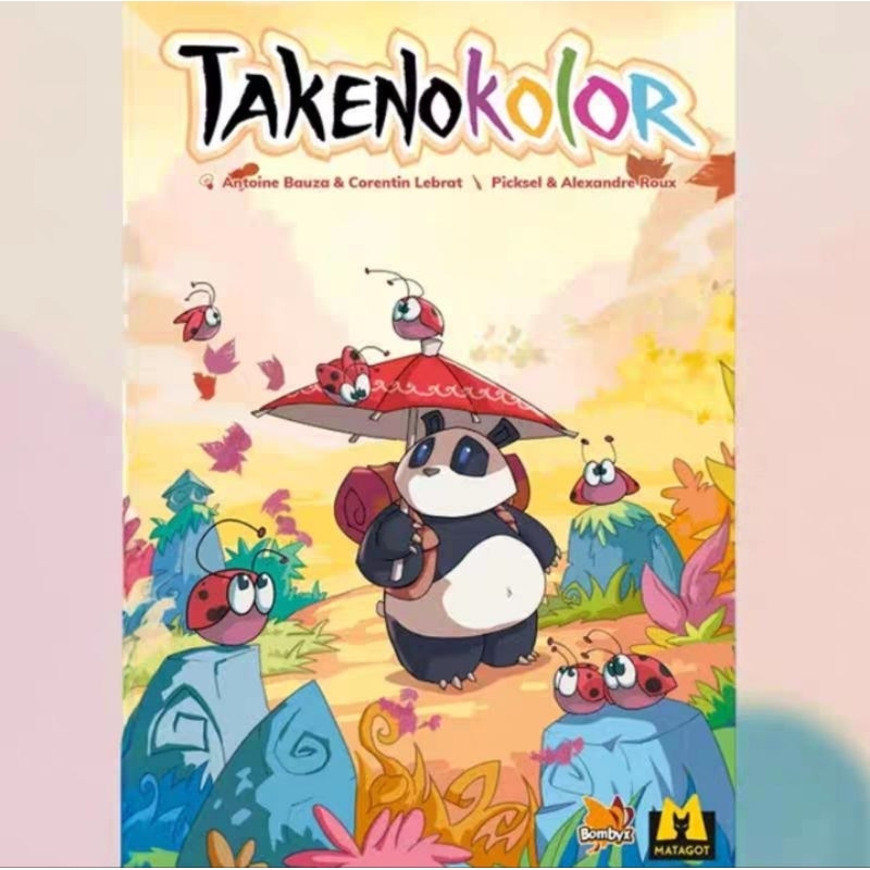 【奈爾桌遊】御竹園骰寫版！Takenokolor 全新英文正版桌遊 | 蝦皮購物