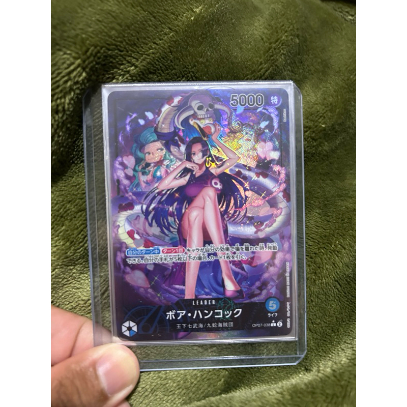 【Denny】海賊王/航海王 OPCG OP07-038 L 波雅 漢考克 異圖 大頭 | 蝦皮購物