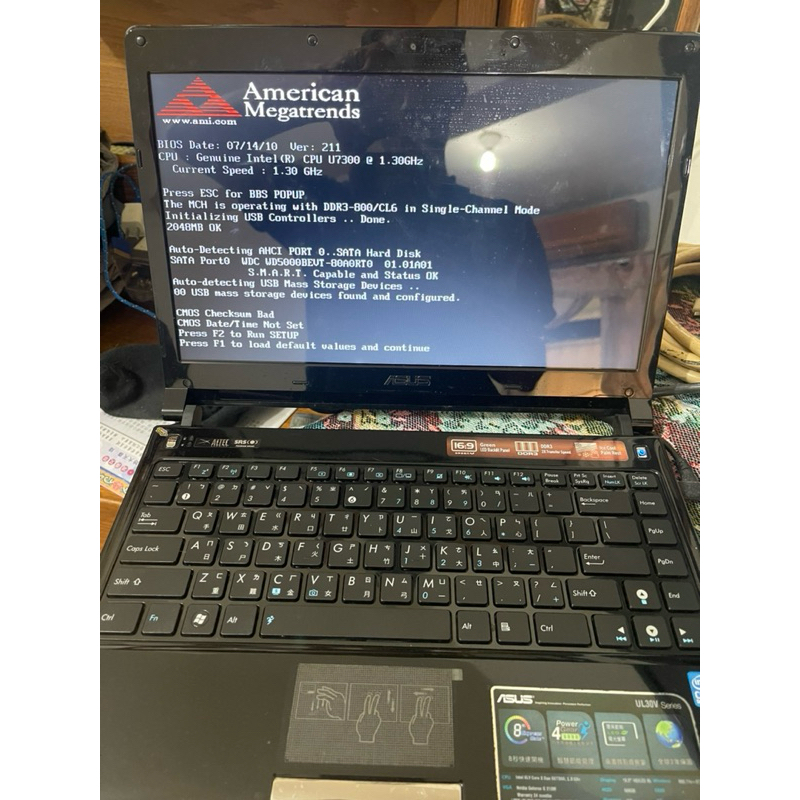 RITA STORE 華碩 ASUS UL30V 13.3吋 雙核心筆電 筆記型零件機 | 蝦皮購物