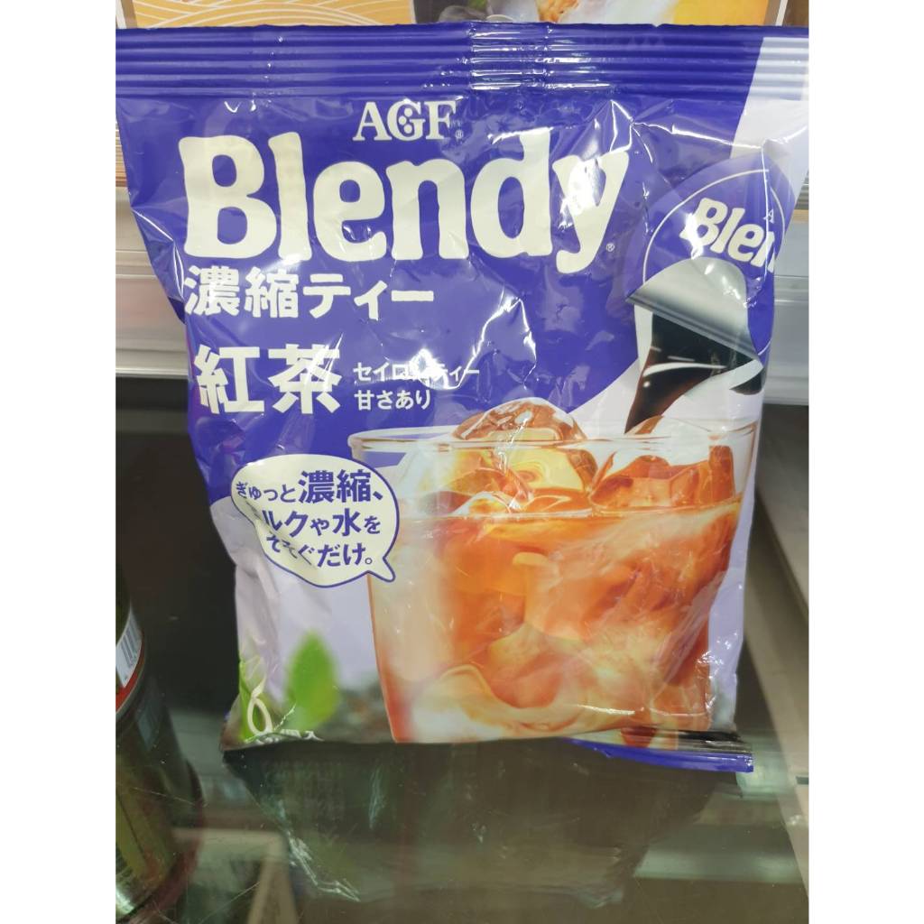 日本 效期 2025/11 AGF Blendy 濃縮紅茶球6入 | 蝦皮購物