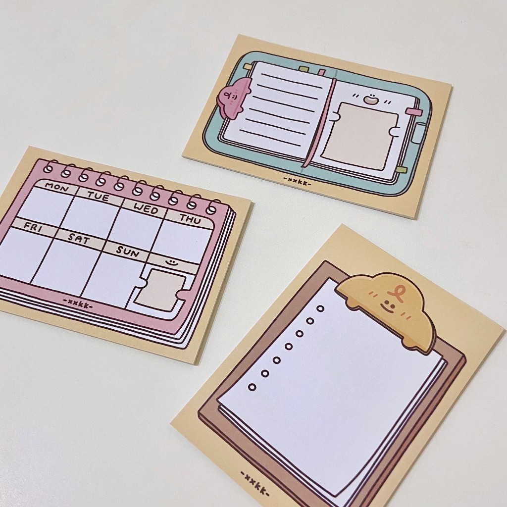 [現貨] xxkk炫炫酷酷 便條紙 便條本 便簽紙 便簽本 memo紙 | 蝦皮購物