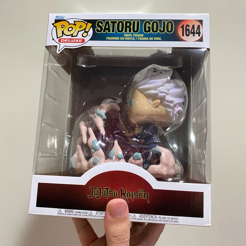 [李大] 正版現貨 Funko POP 咒術迴戰 五條悟 虛式茈 豪華組 六吋 Satoru Gojo #1644 | 蝦皮購物