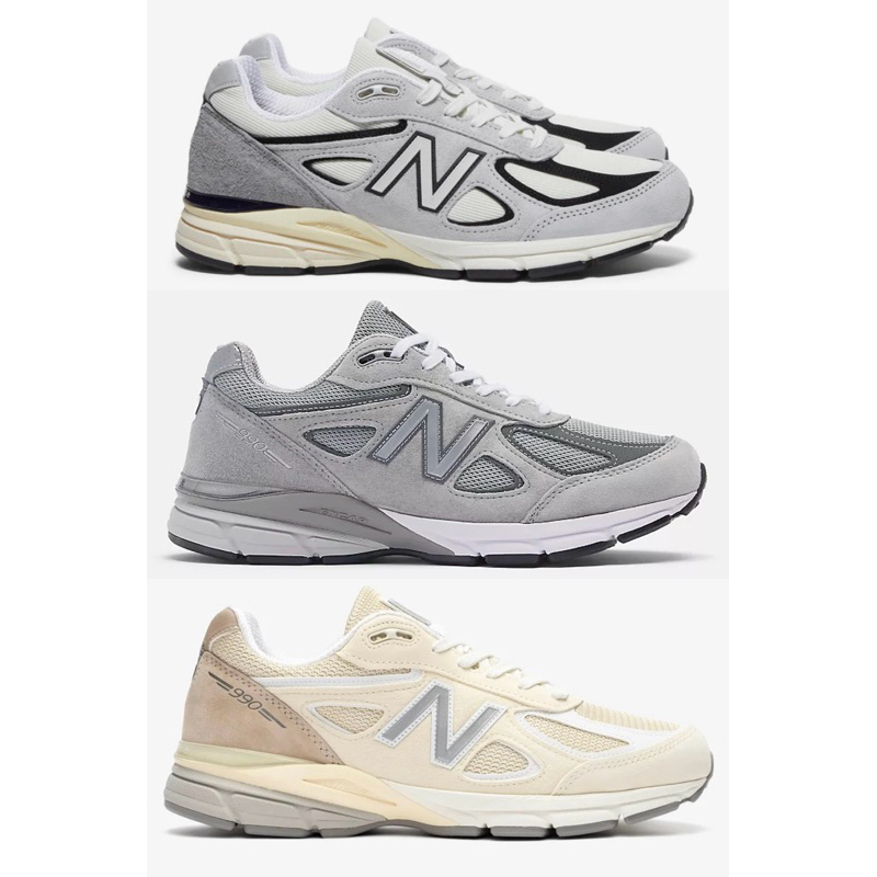 現貨 New Balance 990v4 U990GR4/TG4/TE4 麂皮 男鞋 美製 made in usa | 蝦皮購物