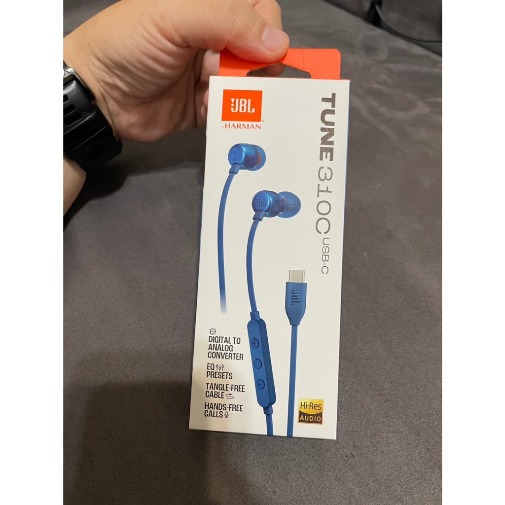 JBL Tune 310C USB-C 有線耳機 Tune 310C (線控) 全新未拆 | 蝦皮購物