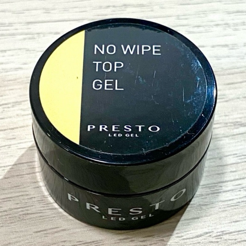 全新 Presto 免清上層凝膠 黃罐 罐裝8g No Wipe Top Gel | 蝦皮購物