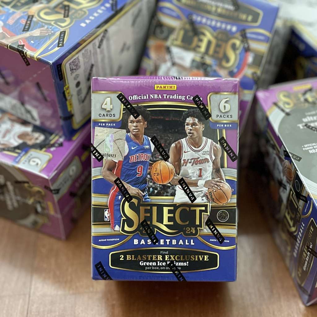 全新特別現貨 2023-24 Panini NBA Select HOBBY Blaster Box 籃球卡盒 開綠碎冰 | 蝦皮購物