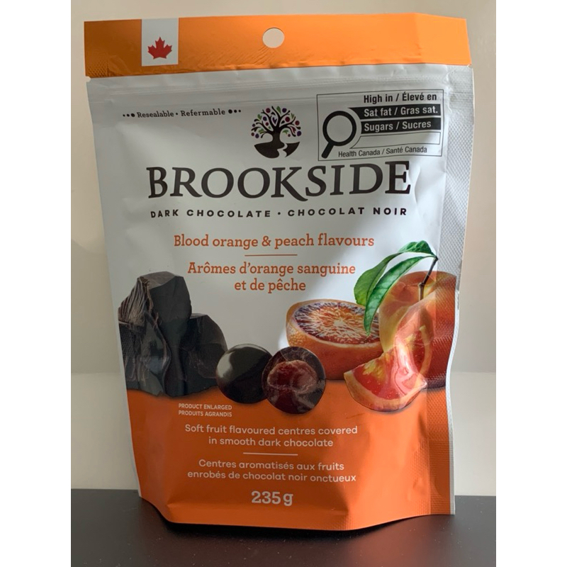 代購 加拿大貝克詩 Brookside 藍莓,橙桃果乾 巧克力 🍫🫐整顆杏仁 紅石榴 235g | 蝦皮購物