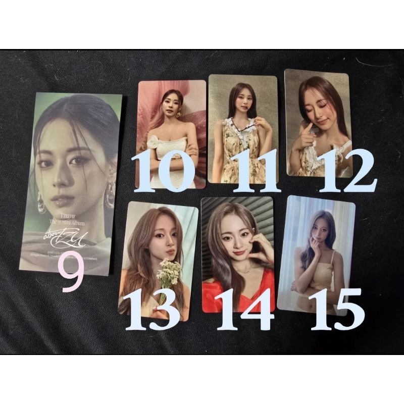 TZUYU (TWICE) abouTZU 特典 子瑜 小卡 JYP BDM JYP MK | 蝦皮購物