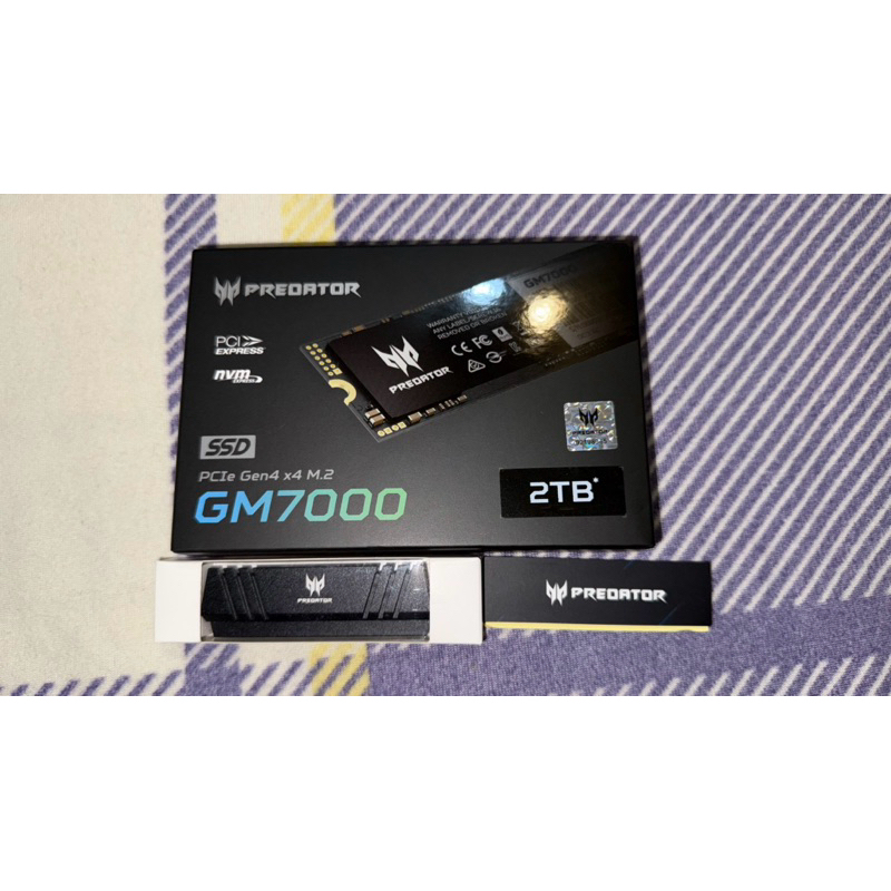 acer gm7000 2tb 含散熱片 已上Ps5 使用1tb 想要新的要等我送保固 2028/07/16 | 蝦皮購物