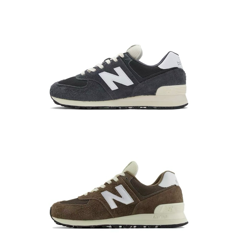 New Balance 574 復古休閒鞋 海軍藍/棕色 U574RBH/U574RBI | 蝦皮購物