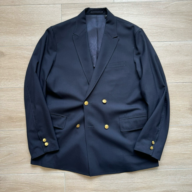 BEAMS PLUS 4B 雙排 金釦 西裝 外套 | 蝦皮購物
