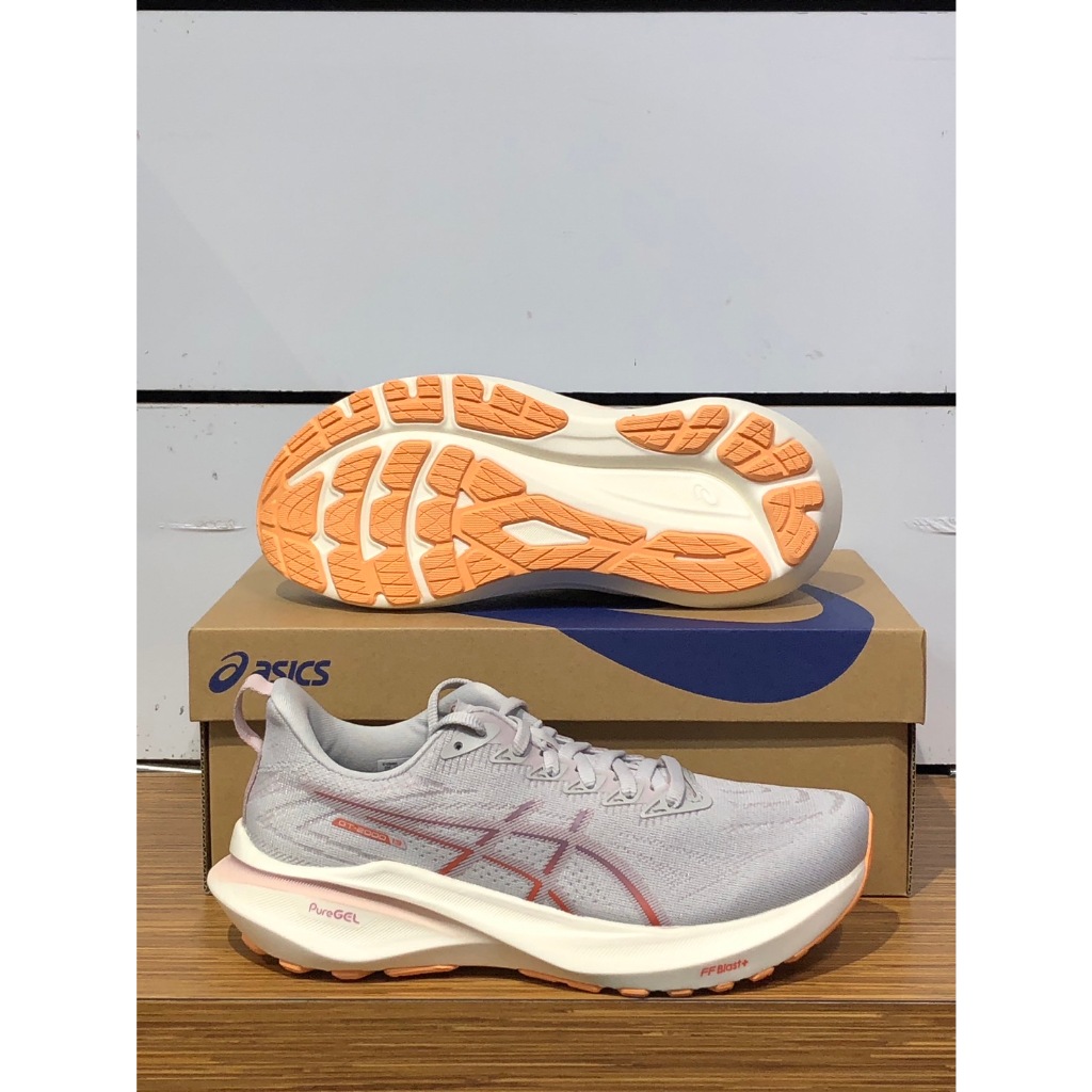 【清大億鴻】asics 亞瑟士 GT-2000 13 女款慢跑鞋 灰紫/橘紅色1012B666-020 | 蝦皮購物