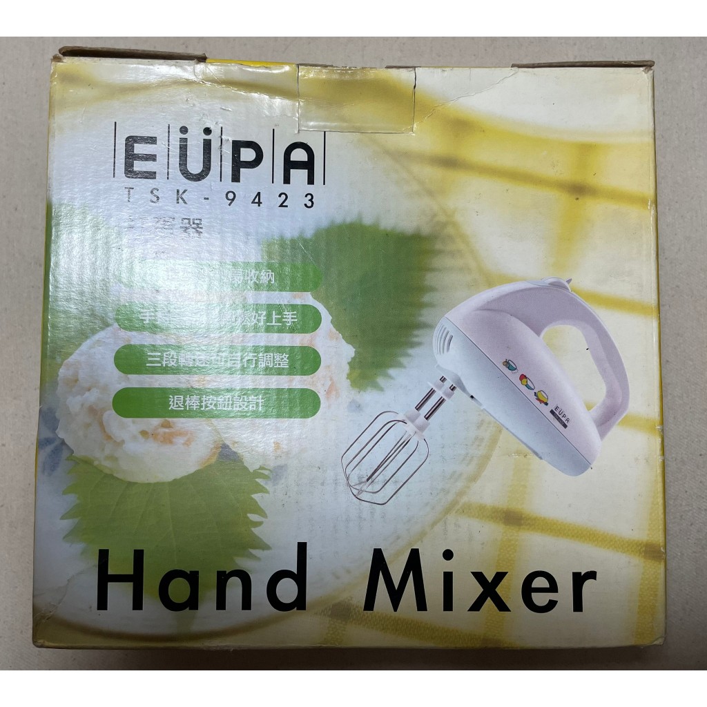 全新久放EUPA打蛋器 | 蝦皮購物