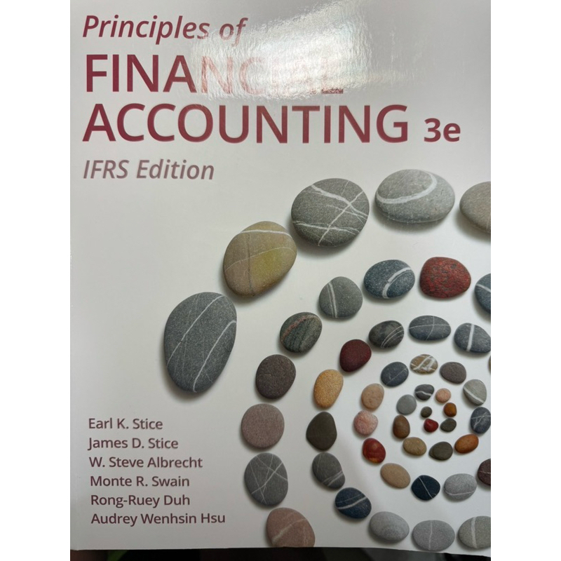 principles of financial accounting 3e ifrs edition 初級會計原文書 | 蝦皮購物