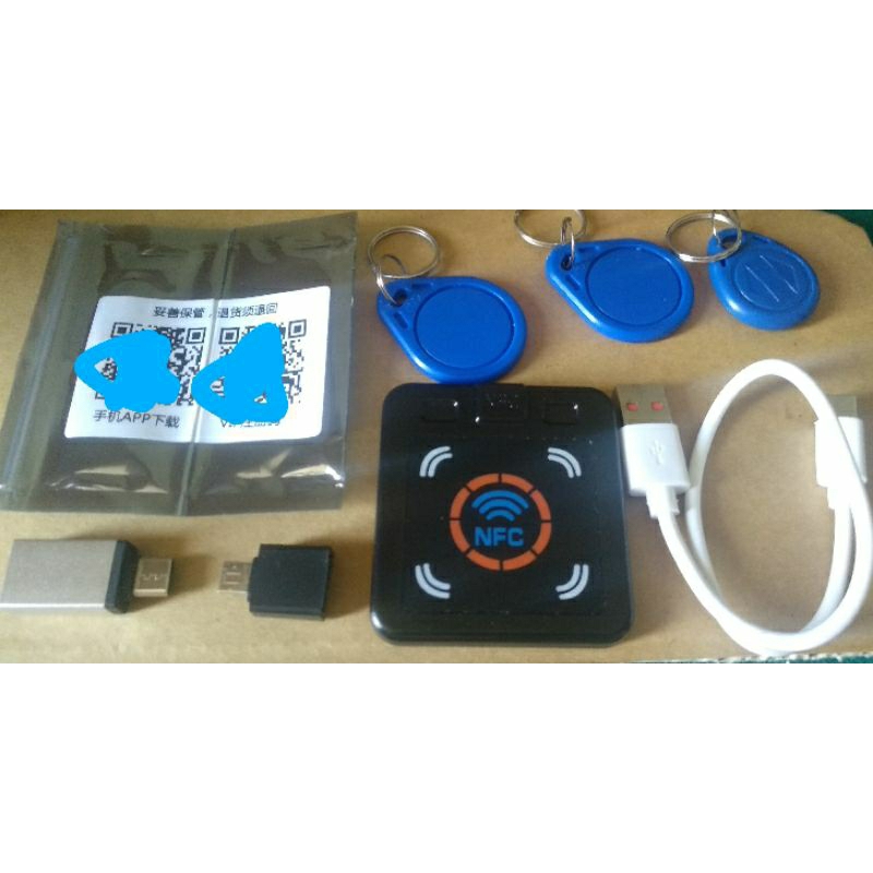 四頻讀寫機 mini PN532 升級版 IC、ID、CUID、NFC 門禁卡 電梯卡 手錶手環複製 | 蝦皮購物