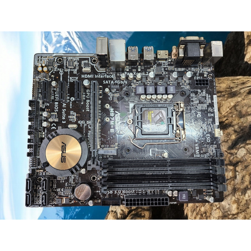 含稅 華碩 H97M-E 1150腳位 保固一個月 05M508 | 蝦皮購物