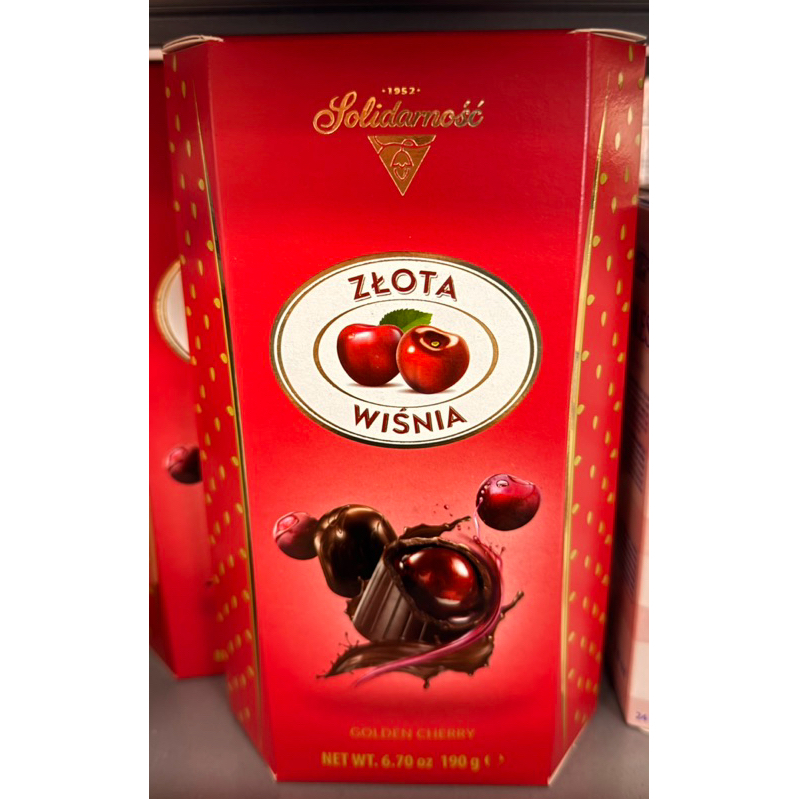 COLIAN波蘭櫻桃酒夾餡黑巧克力190公克/盒 | 蝦皮購物