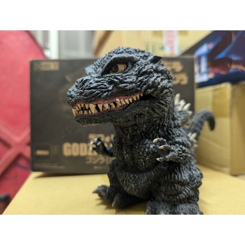 X-PLUS Q版1989哥吉拉 普版 | 蝦皮購物