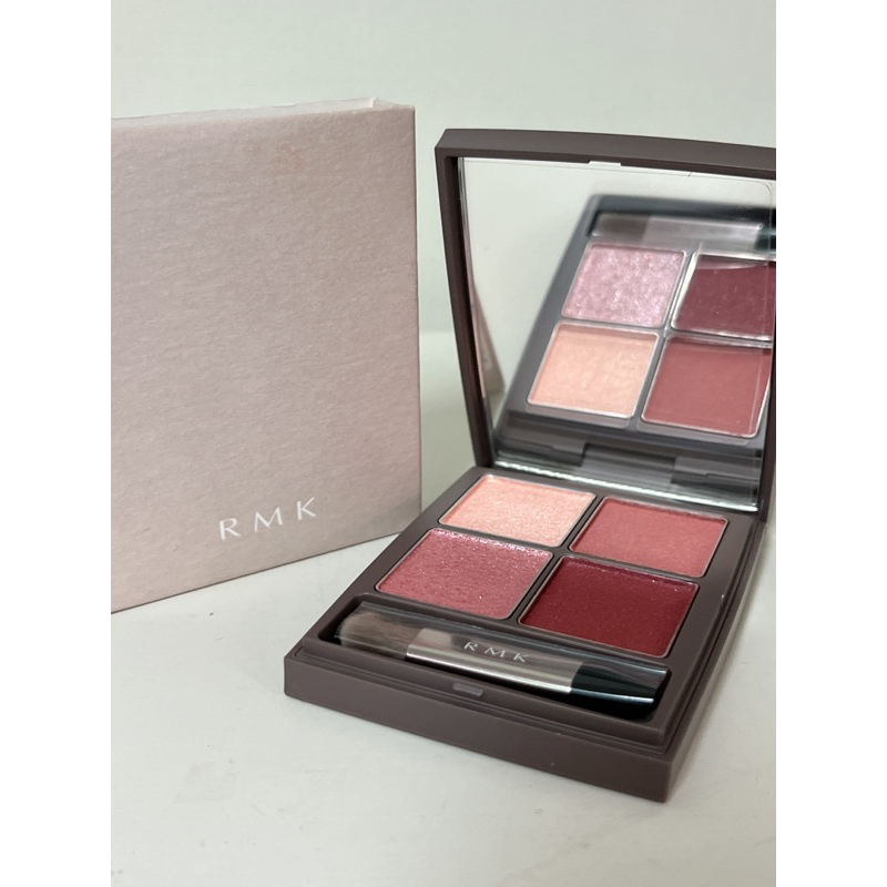 二手 RMK 朦朧引力眼影盤 4.4g 酒紅盤 限定色 絕版品 秋季限定盤 | 蝦皮購物