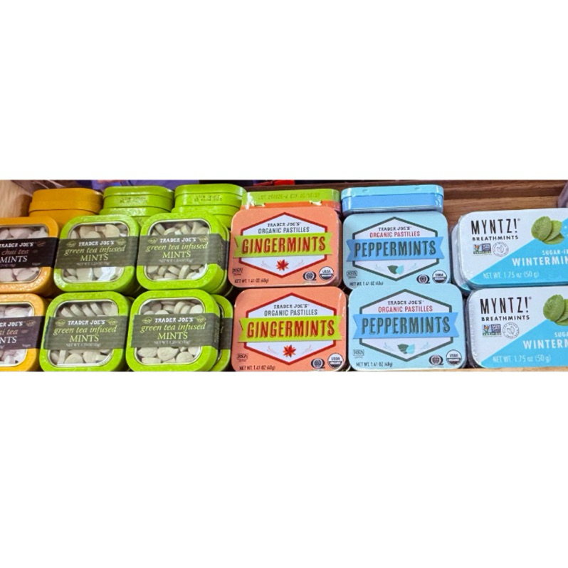 【Star代購】Trader Joe’s Green Tea mints 綠茶薄荷糖 薄荷糖 抹茶口味 | 蝦皮購物
