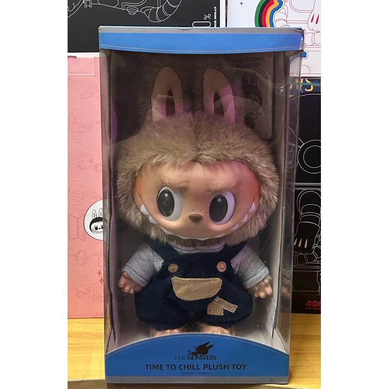 全新 現貨 LABUBU TIME TO CHILL PLUSH TOY | 蝦皮購物