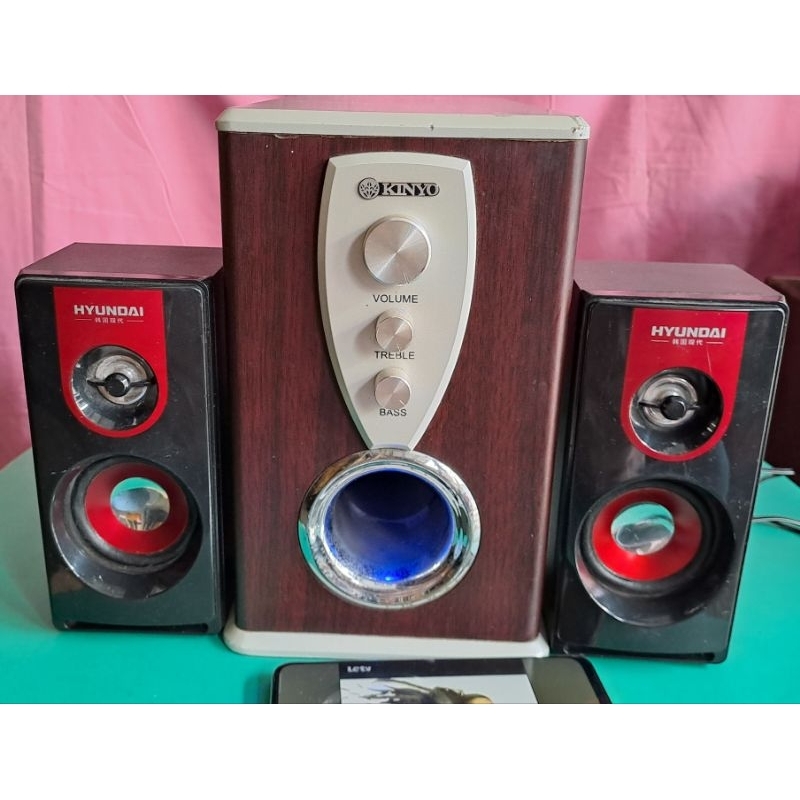 NO:1242#KINYO主機KY-800A/HYUNDAI 喇叭組合音響 | 蝦皮購物