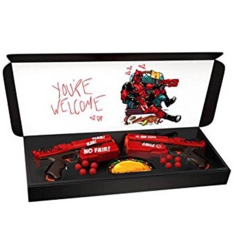 NERF 死侍 DEADPOOL KRONOS XVIII-500聯名款 雙射擊器組 克羅諾斯 | 蝦皮購物