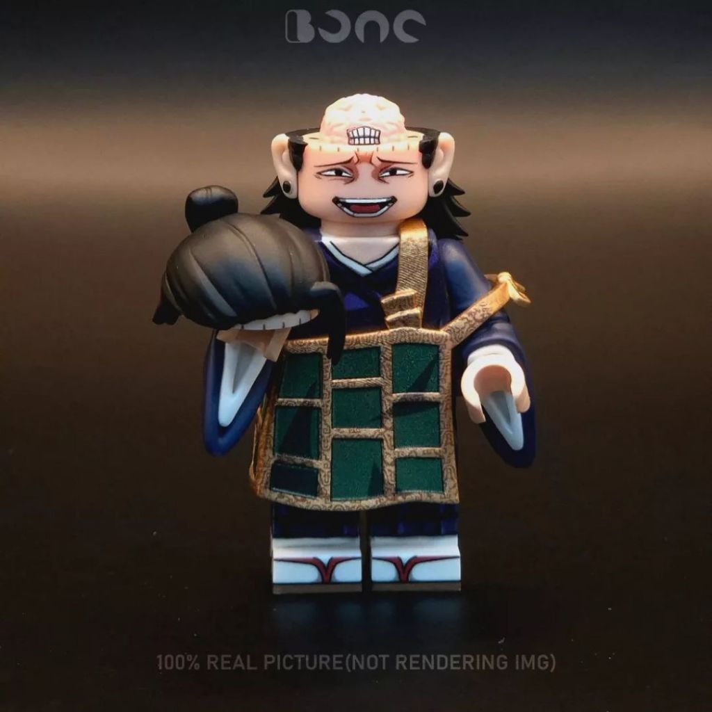 LEGO 樂高 第三方 人仔 MIFIBONO GETO 咒術迴戰 夏油杰 腦花 羂索 | 蝦皮購物