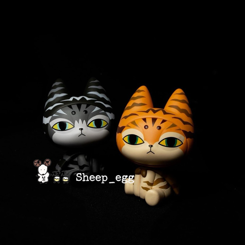 『現貨』羊蛋蛋 轉蛋 扭蛋 盒玩 正版 UNBOX BAD MEAW Catty 套組 蝙蝠貓 女巫貓 陰險 貓咪系列 | 蝦皮購物