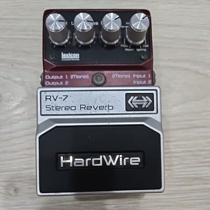 Digitech Hardwire RV-7 RV7 RV 7 Stereo Reverb 電吉他 效果器 | 蝦皮購物