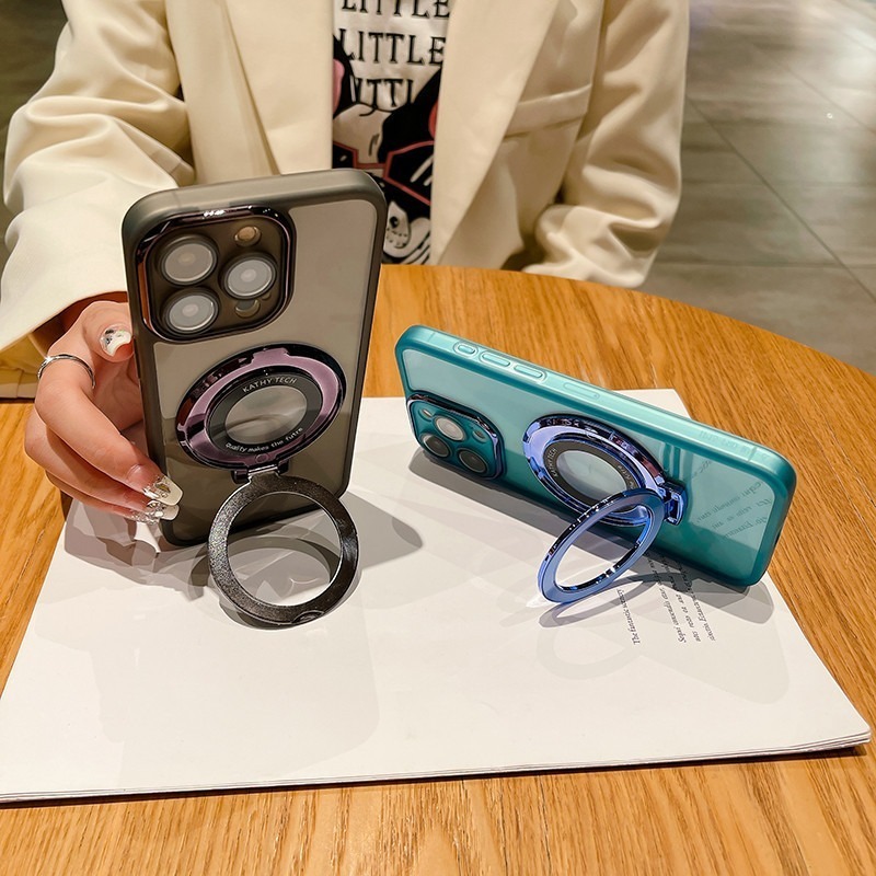 Vivo Y28s 5G 透明手機殼 保護殼 站立 指環支架 V2346 保護套 防窺 防偷窺 鋼化膜保護貼 | 蝦皮購物