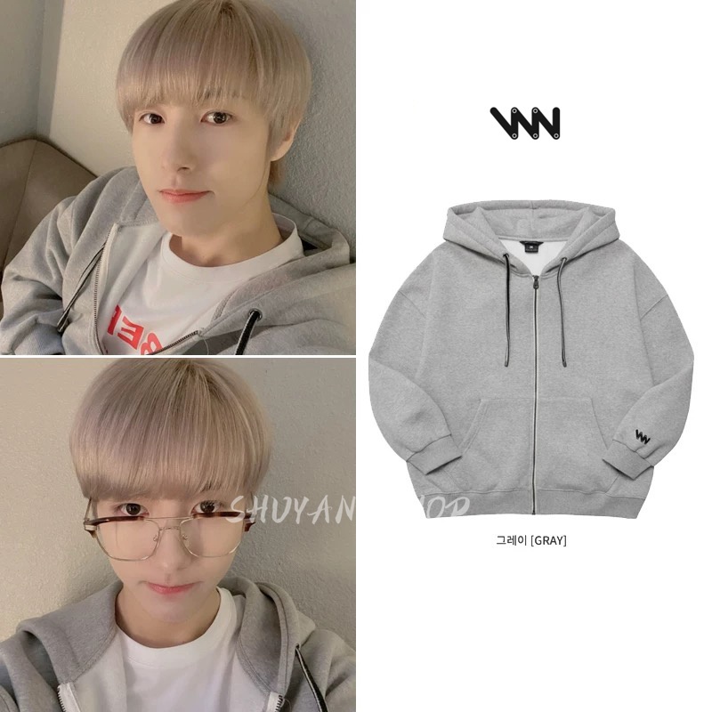 【台現】WV PROJECT 刷毛外套 經典連帽外套 棉質外套 刷毛 情侶款 韓國代購 wvproject 多款 | 蝦皮購物