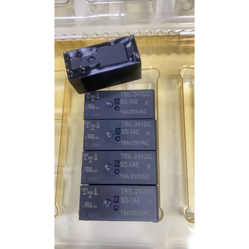 【台灣現貨】RELAY TTI 繼電器 24 VDC 16A 6腳 型號TRIL-24VDC SD-1AE | 蝦皮購物