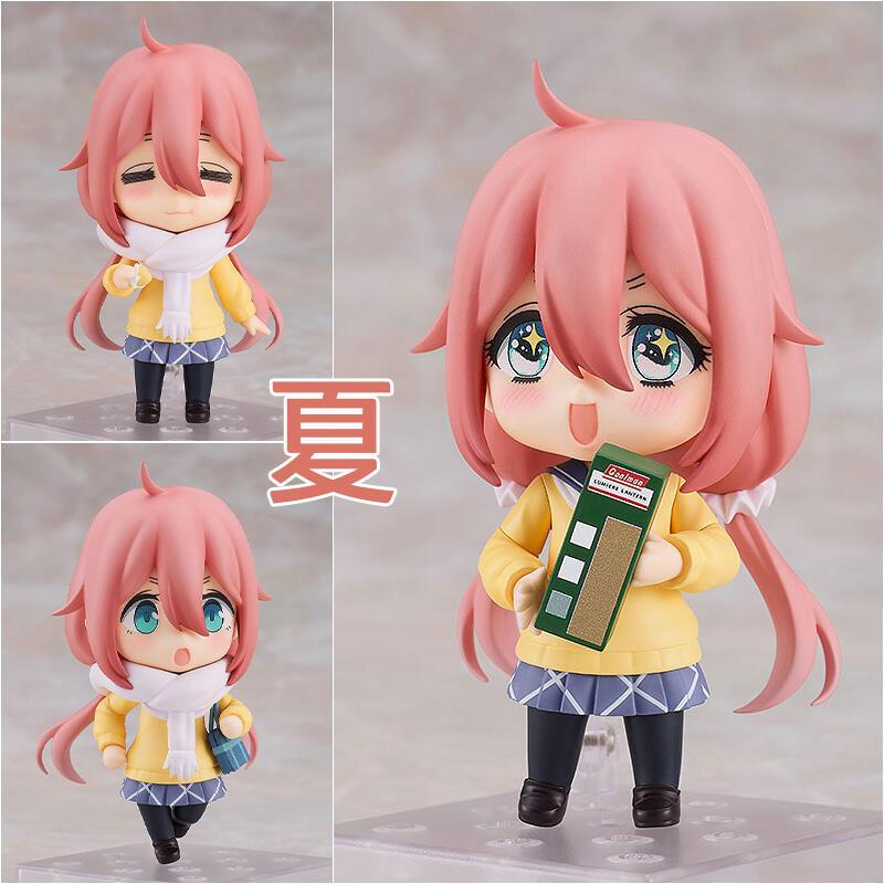 《夏本舖》日版 GSC 黏土人 2189 搖曳露營 各務原撫子 制服 身延饅頭 露營燈盒子 書包 智慧型手機 圍巾 Q版 | 蝦皮購物