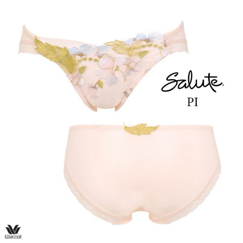 【現貨】 保證全新正品 華歌爾Wacoal Salute 莎露 71G蕾絲刺繡貼花 性感內褲 | 蝦皮購物