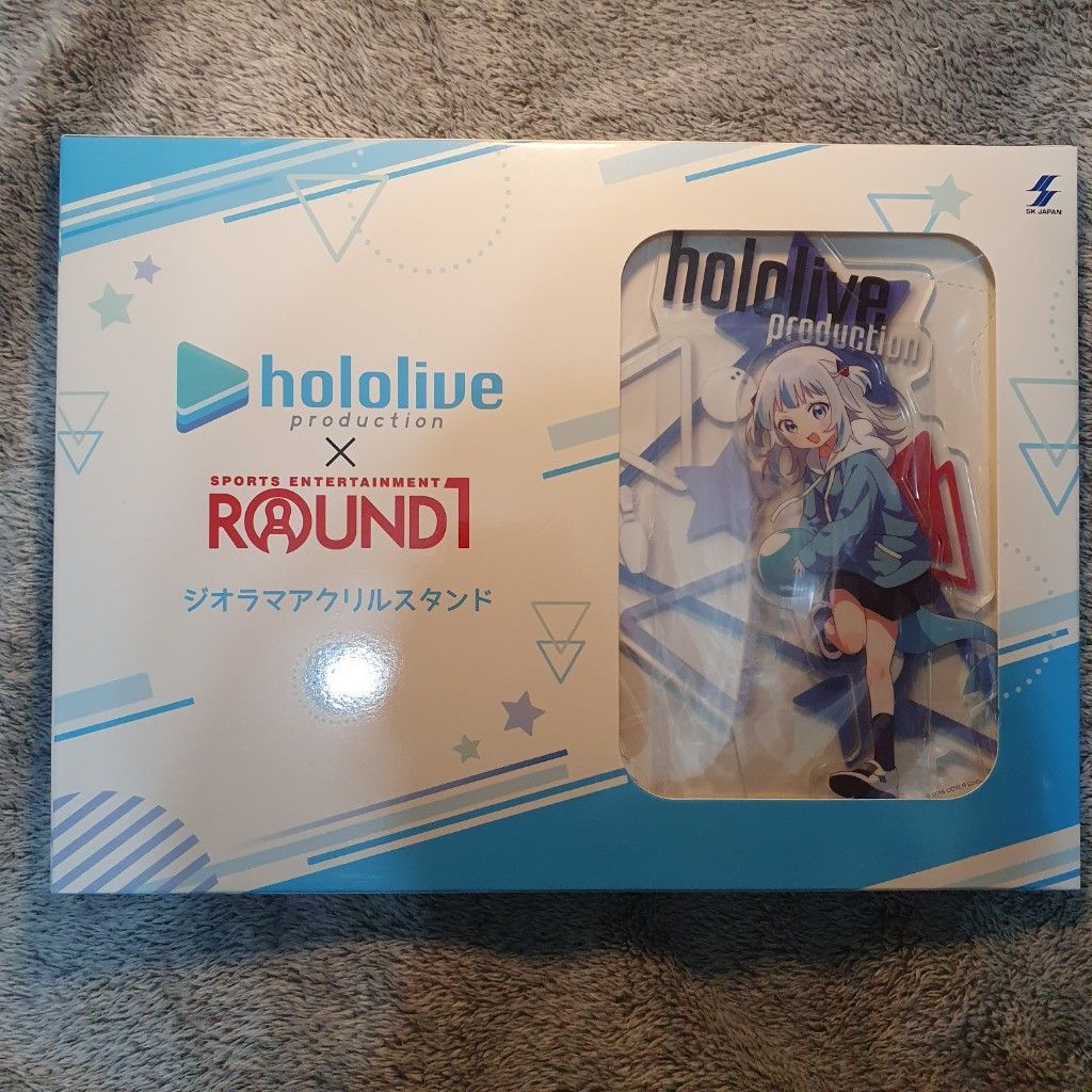 【推推屋】Gawr Gura 古拉 壓克力立牌【hololive x Round1 日本限定活動】EN Myth 神話組 | 蝦皮購物