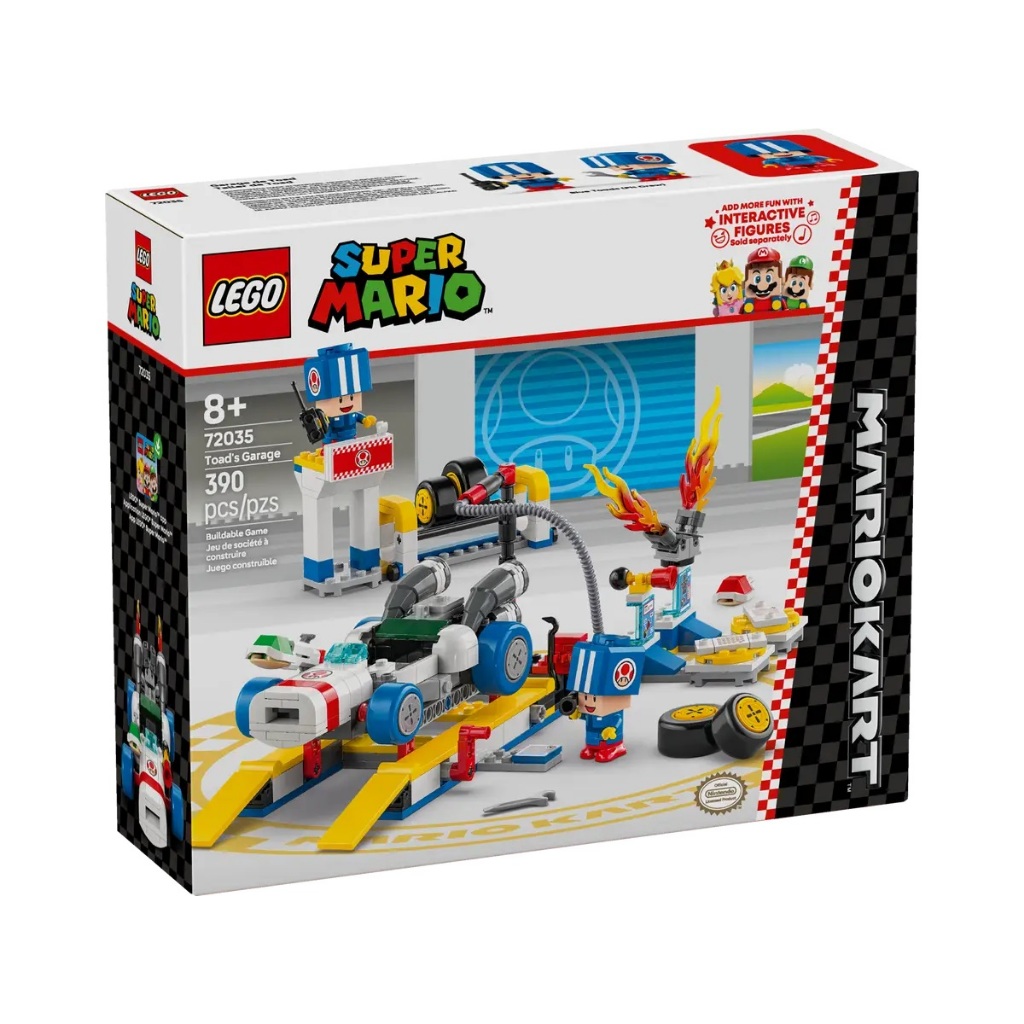 LEGO 72035 瑪利歐賽車™－奇諾比奧的車庫 瑪利歐 | 蝦皮購物