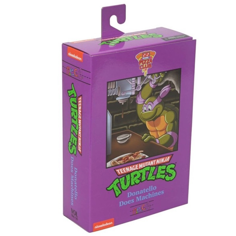 NECA TMNT 卡通版 忍者龜 2.0 多納太羅 Donnie 可動人偶 | 蝦皮購物