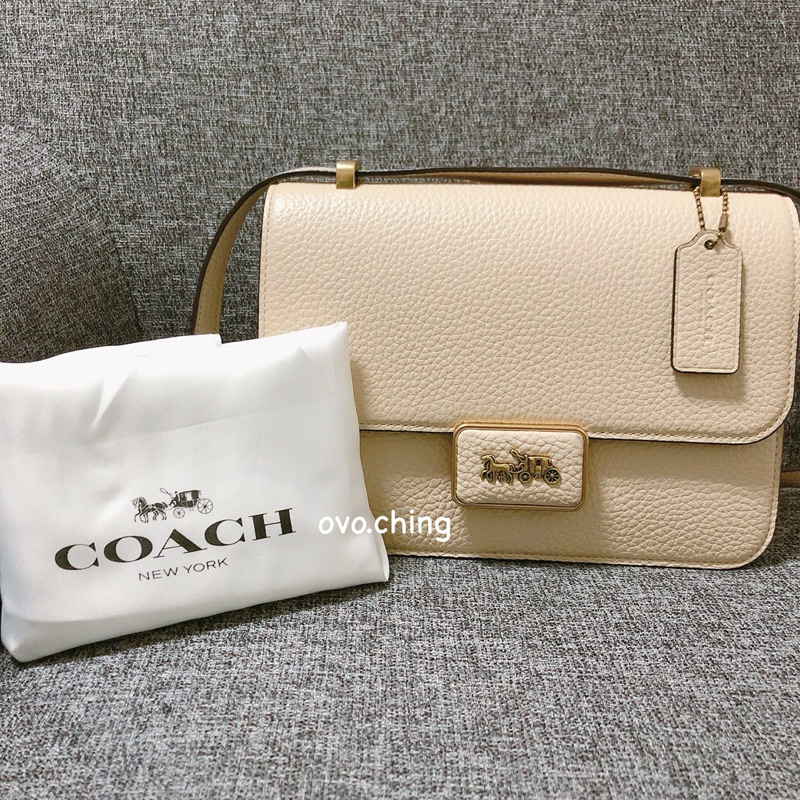 【COACH】Alie Shoulder Bag Ivory 肩背包 | 蝦皮購物