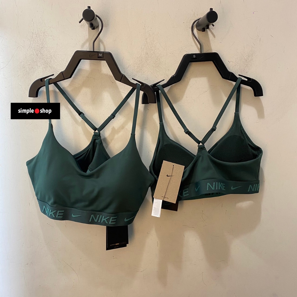 【Simple Shop】NIKE Indy BRA 運動內衣 訓練 重訓 輕度支撐 內衣 綠色 FD1063-338 | 蝦皮購物