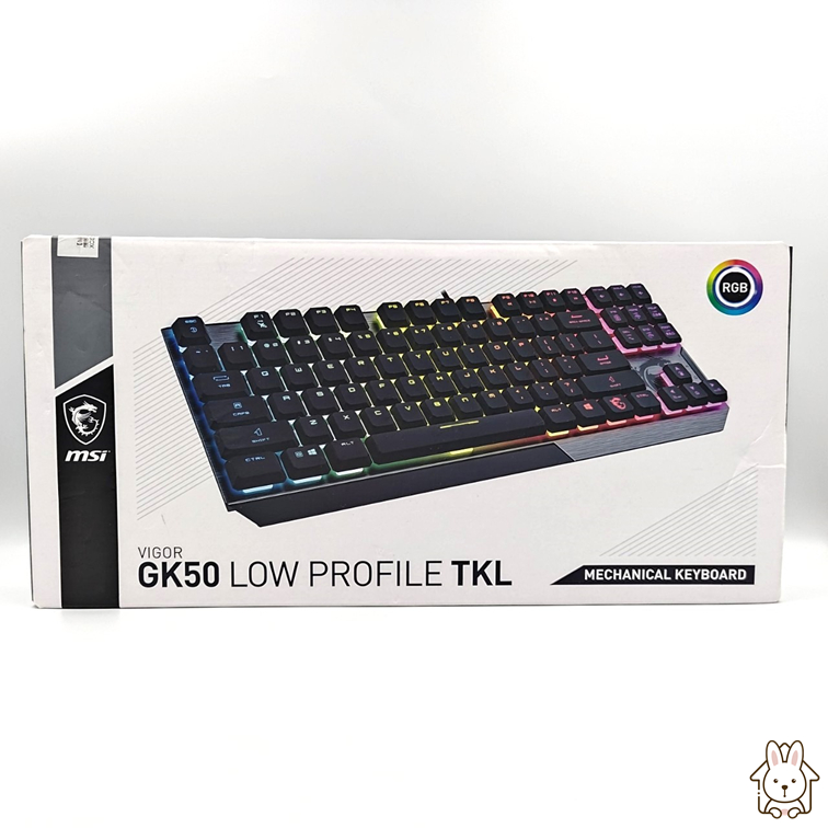 🥕現貨🥕 稀有絕版 MSI 微星 VIGOR GK50 TKL 短軸 矮軸 87鍵 機械式電競 有線鍵盤 | 蝦皮購物