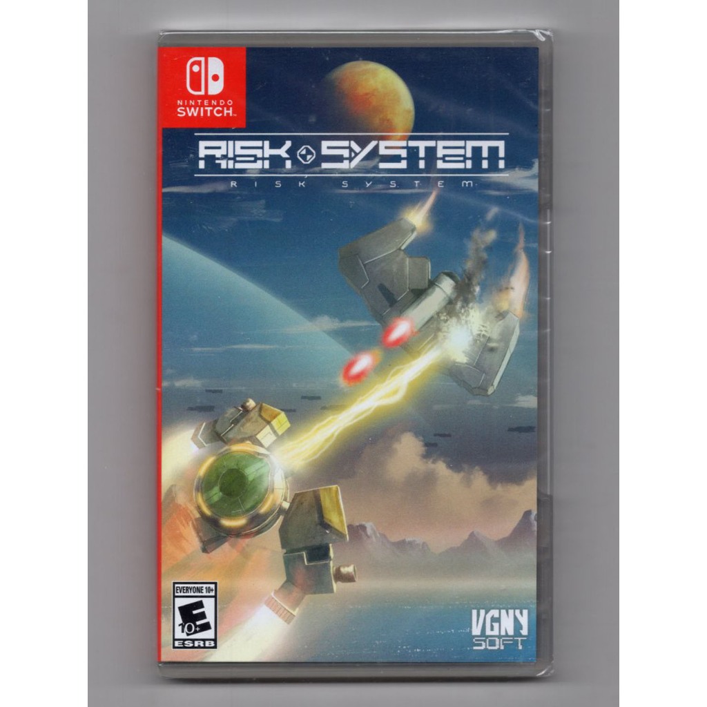 全新 NS Switch Risk System 風險射擊 美版 英文 一般版 全球限量發行 橫向射擊遊戲 | 蝦皮購物
