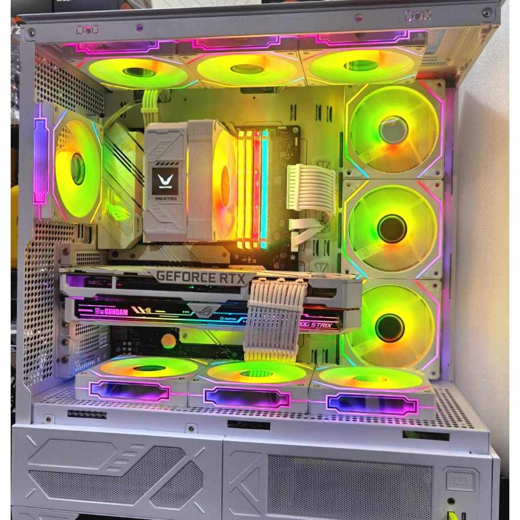 瓦爾基里（VALKYRIE）VK03 ROG白色電競主機 | 蝦皮購物