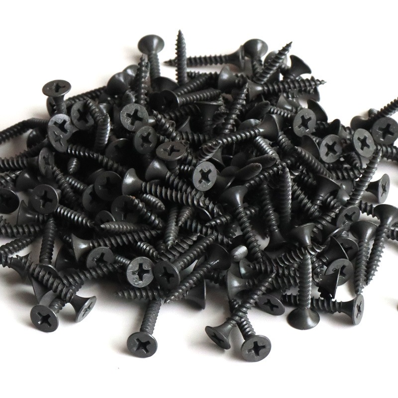 M3.5*25mm 沉頭自攻螺絲 十字螺絲 壁釘 黑色螺絲 石膏板螺絲 牆板釘 螺絲釘 木工螺絲 | 蝦皮購物