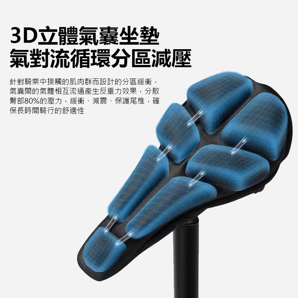 台灣現貨 JFT 3D腳踏車坐墊 環島必備 充氣式坐墊 厚坐墊腳踏車用 腳踏車坐墊 避震球座墊 透氣座墊單車坐墊 | 蝦皮購物