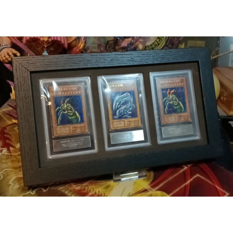 遊戲王 寶可夢 PTCG 相框 展示 卡箱 收納 輕便 鑑定 BGS PSA CGC ARS 35PT 磁吸式 (3格) | 蝦皮購物