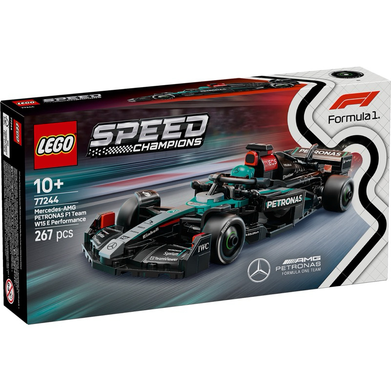 【樂高丸】樂高 LEGO 77244 賓士 Benz Mercedes AMG F1 W15｜Speed | 蝦皮購物