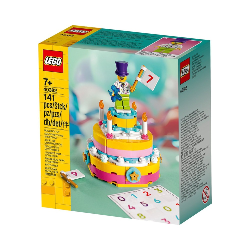 【積木樂園】樂高 LEGO 40382 生日蛋糕 Birthday Set 絕版品 | 蝦皮購物
