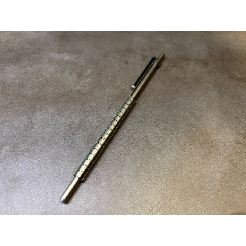 凌美拉米LAMY spirit 霧銀色 稀有限量 原子筆 超細原子筆 市面卡式筆芯適用 二手 | 蝦皮購物